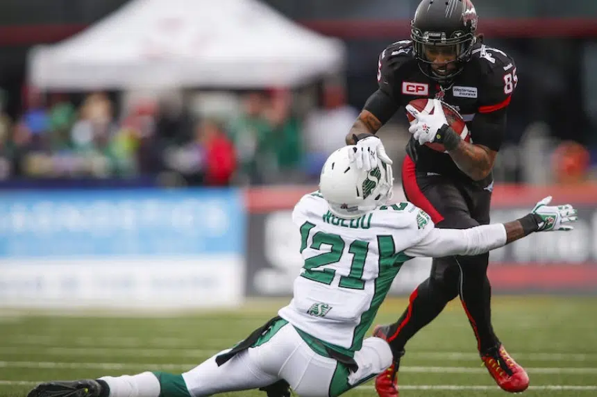 Patience pays off for Riders' Paul Woldu | 980 CJME