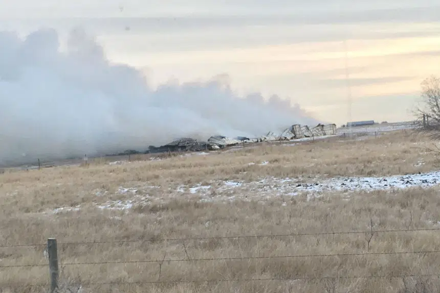 Fire destroys chicken barns near Regina Beach | 980 CJME