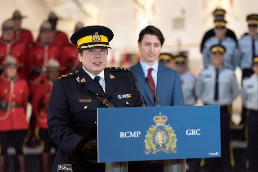 1st permanent female RCMP leader vows to leave no stone unturned | 980 CJME