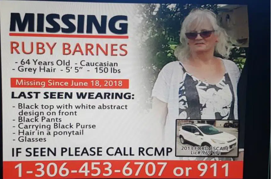 Daughter of missing Ruby Barnes holds on to hope | 980 CJME