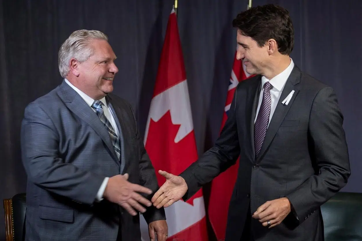 Premiers head to Montreal for tough meeting with Trudeau | 980 CJME