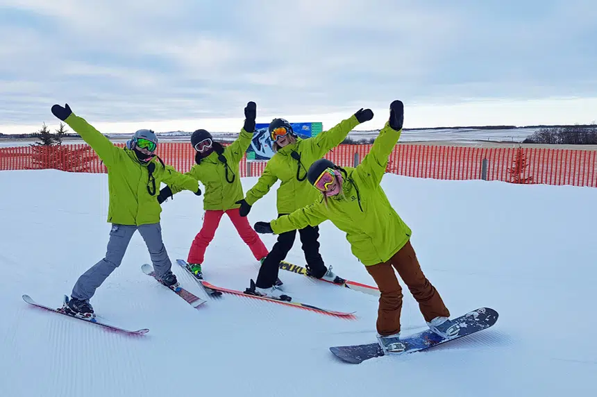 Sun, snow and no school: skiers enjoy ideal conditions | 980 CJME