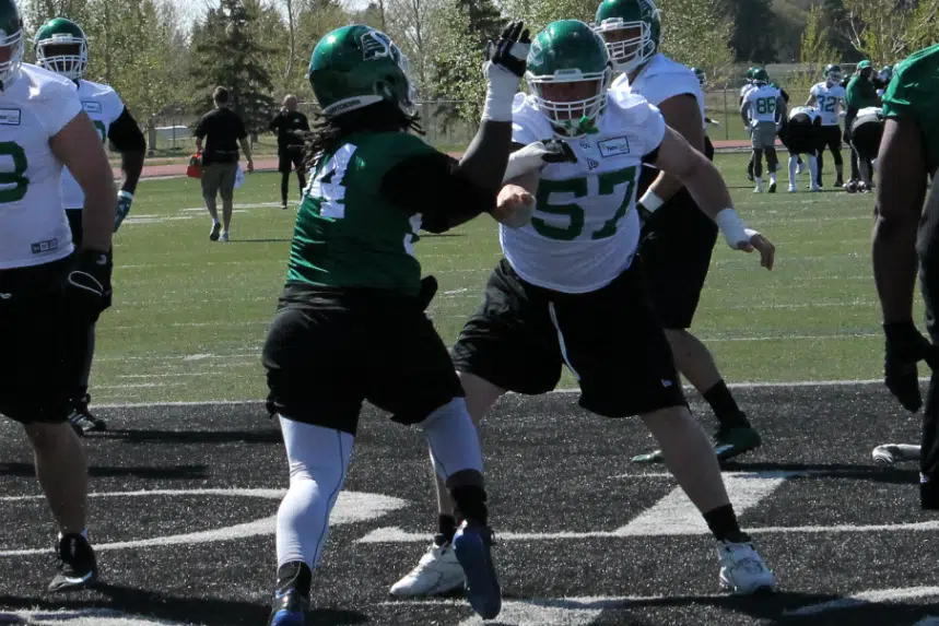 LaBatte filling void on offensive line in Clark’s absence | 980 CJME