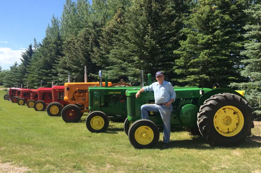 Antique tractors at Farm Progress Show now things of the past | 980 CJME