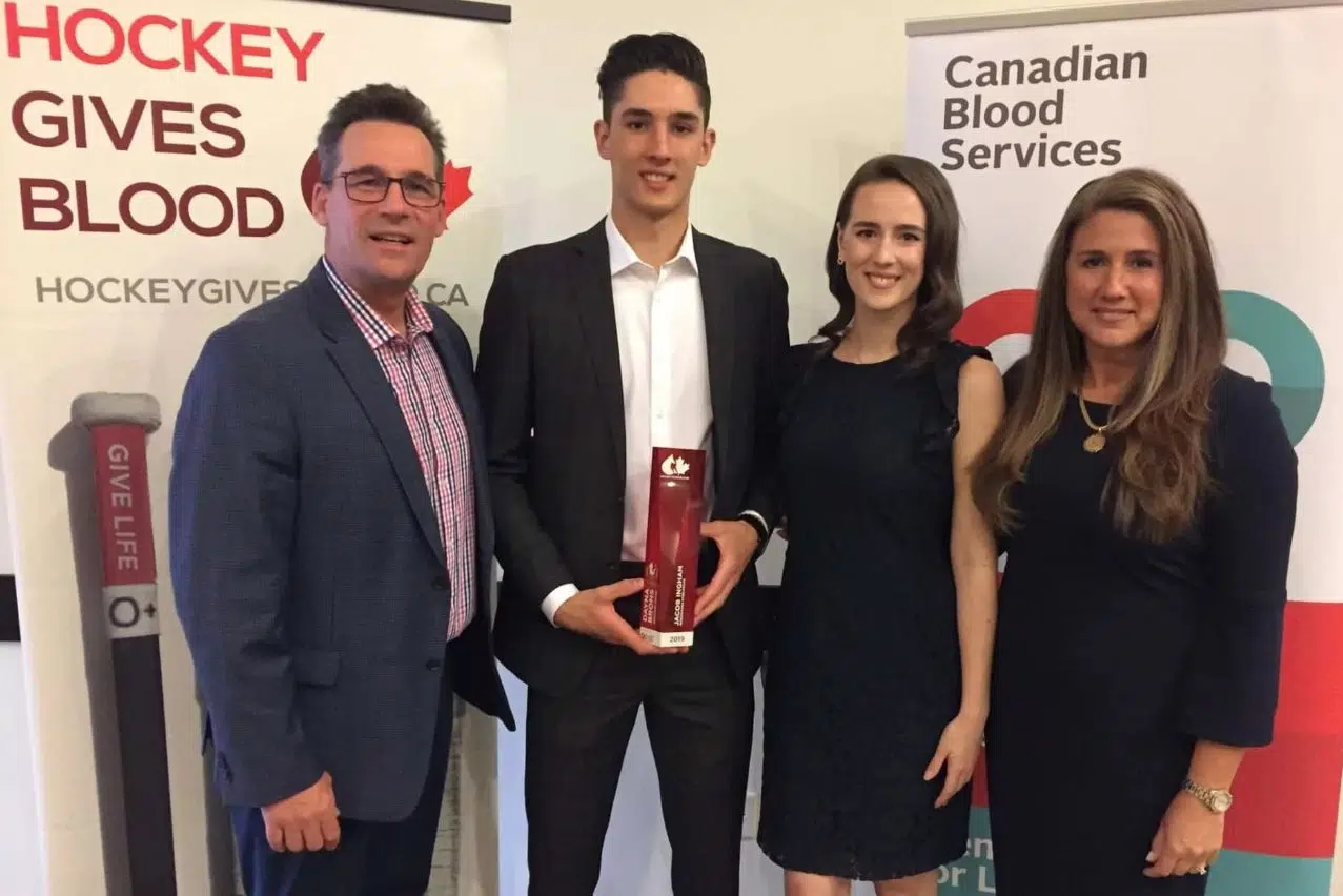 OHL goalie honoured with first-ever Dayna Brons award | 980 CJME
