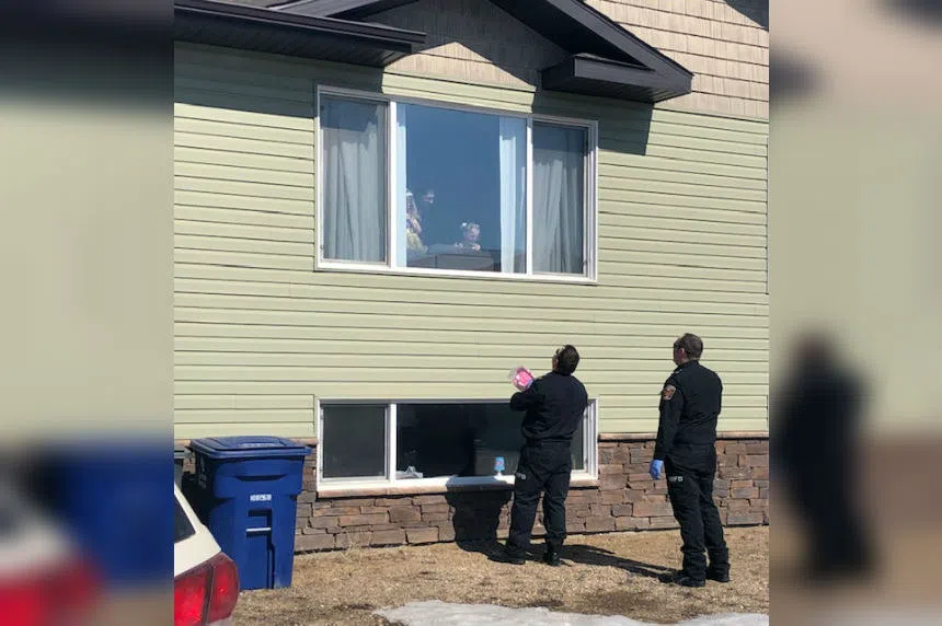 Warman volunteer firefighters deliver presents and smiles to local ...