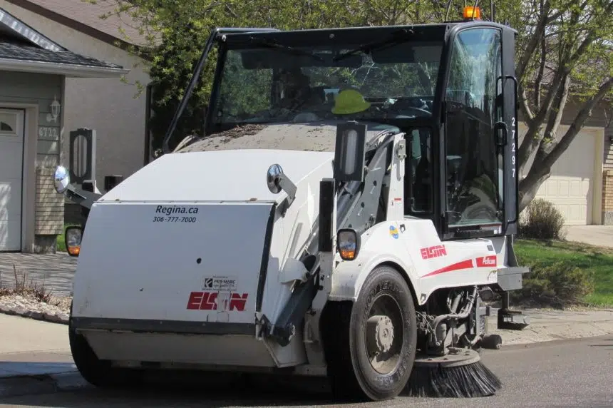 Regina begins fall street sweeping | 980 CJME