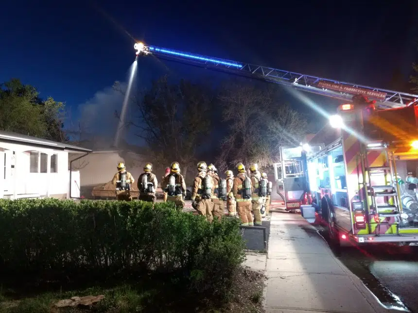 Normanview residents witness house fire on Forsyth Crescent | 980 CJME