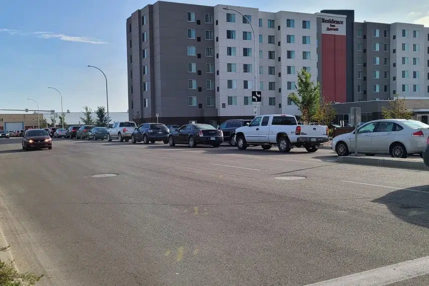 SHA moving entry point for Regina drive-through testing site | 980 CJME