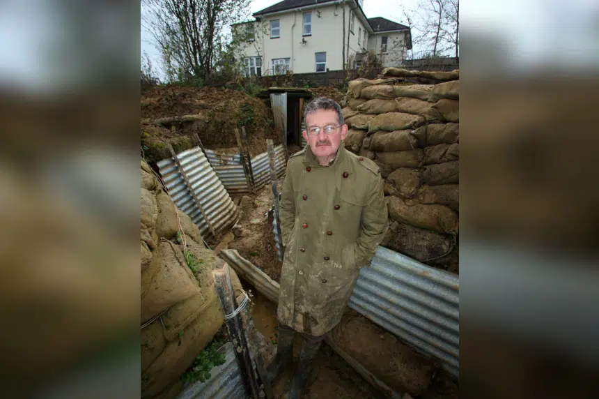 Military historian builds replica trench from First World War | 650 CKOM