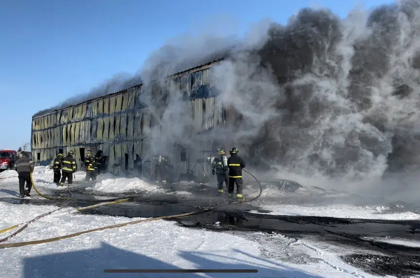 Alida firefighters battle weekend blaze through brutal cold | 650 CKOM
