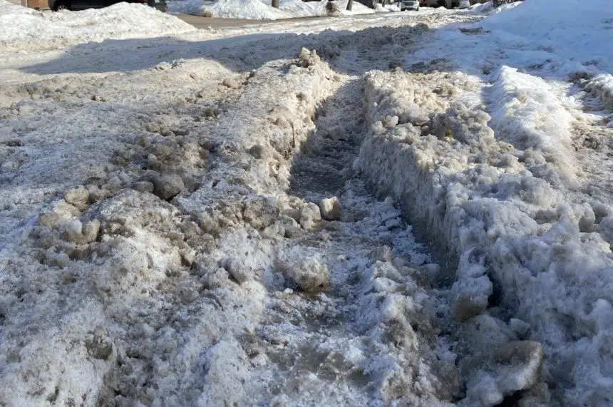 ‘Don’t take weird risks:’ Ruts in roads wreaking havoc | 980 CJME