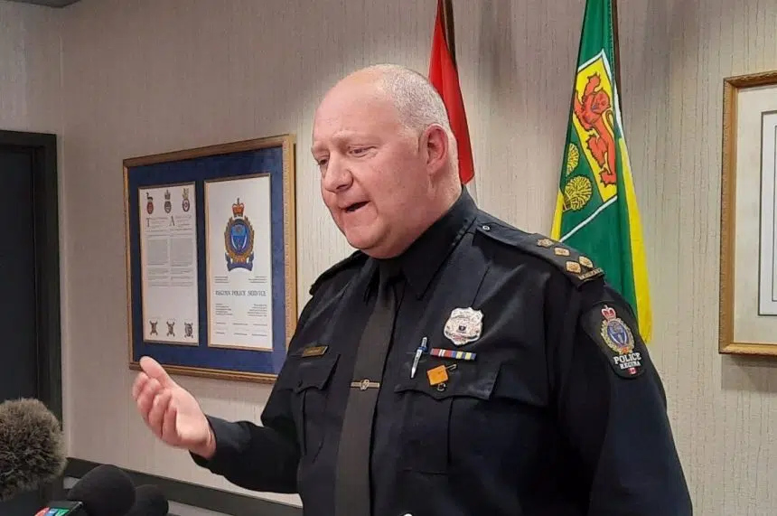 ‘Definitely a one-off:’ Regina police chief weighs in on charges ...
