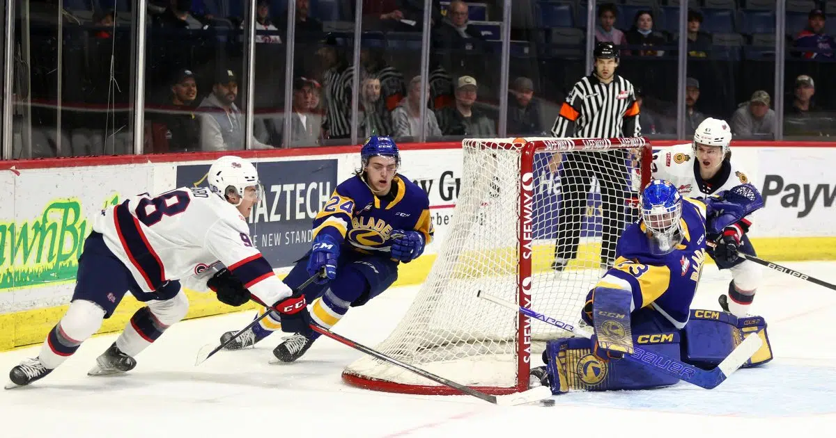 Regina Pats hold on for 3-2 win over Saskatoon Blades | 980 CJME