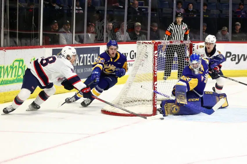 Regina Pats hold on for 3-2 win over Saskatoon Blades | 980 CJME