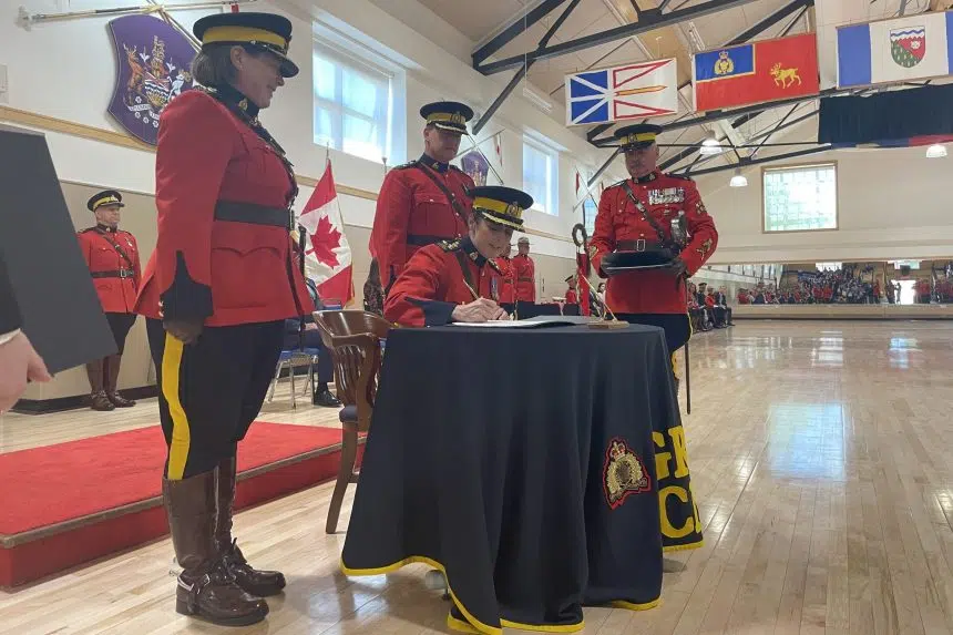 It’s official: Saskatchewan RCMP commanding officer sworn in | 650 CKOM