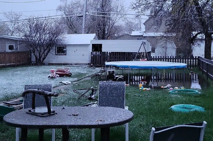 Snow hits Saskatchewan before May long weekend, but warm-up coming ...