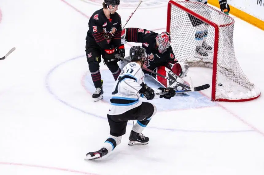 Warriors lose 6-1 to Ice in Game 1 of WHL playoff series | 980 CJME