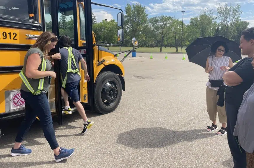 The wheels on the bus: First Ride gives Regina kids a sneak peak | 980 CJME