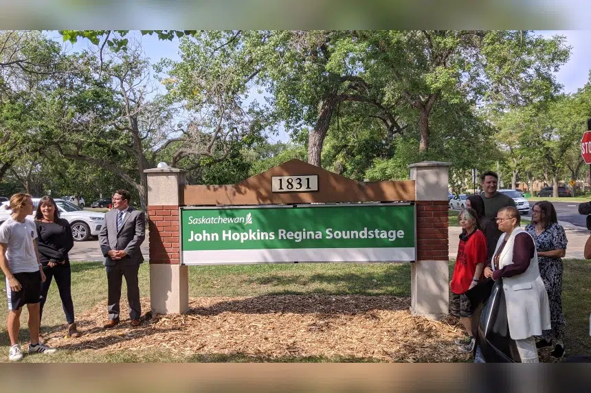 ‘He would’ve been so proud:’ Regina soundstage now bears John Hopkins ...