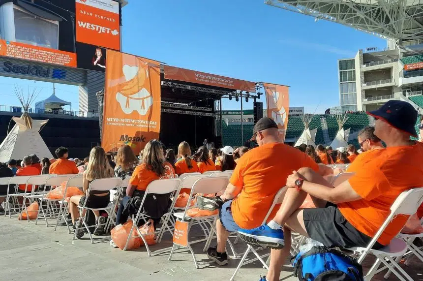 Thousands at Mosaic Stadium for Miyo-wîcîwitowin Day | 980 CJME