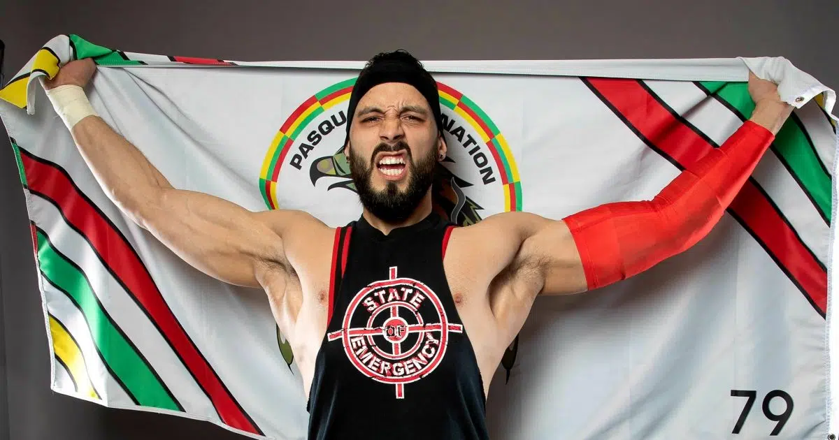‘Pretty incredible:’ Pasqua First Nation wrestler appears on AEW Dark ...