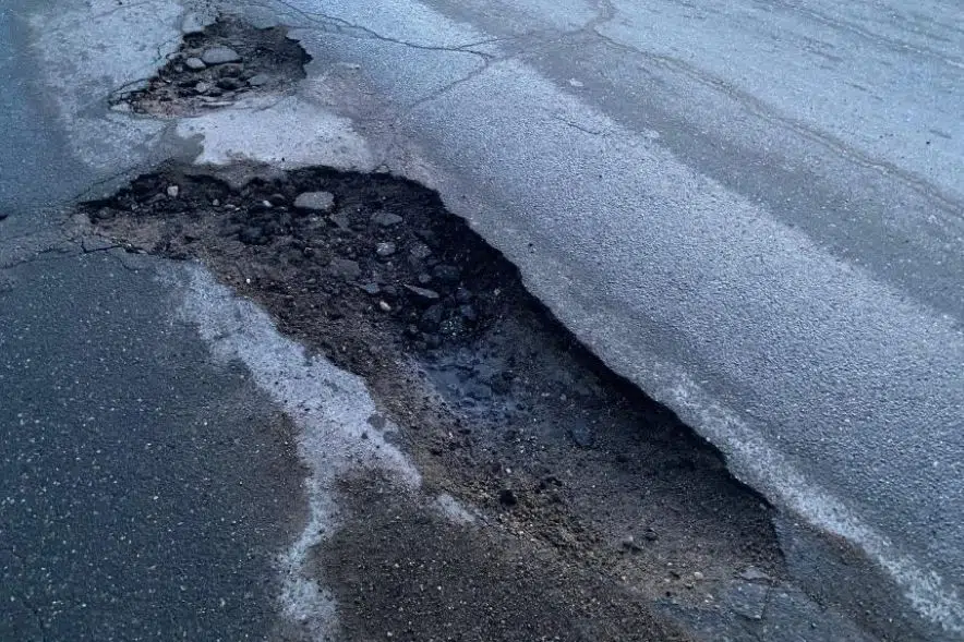 ‘We’re addressing the major routes:’ Crews starting to fill potholes ...