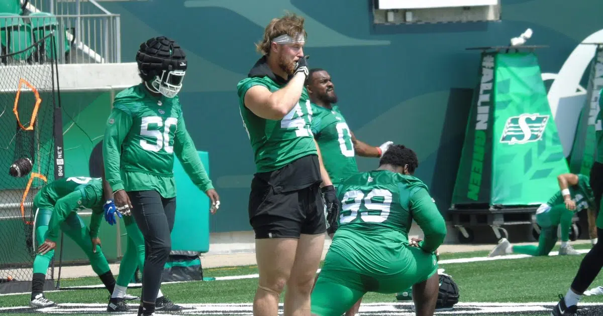 ‘An amazing moment:’ Riders rookies reflect on first CFL game | 980 CJME