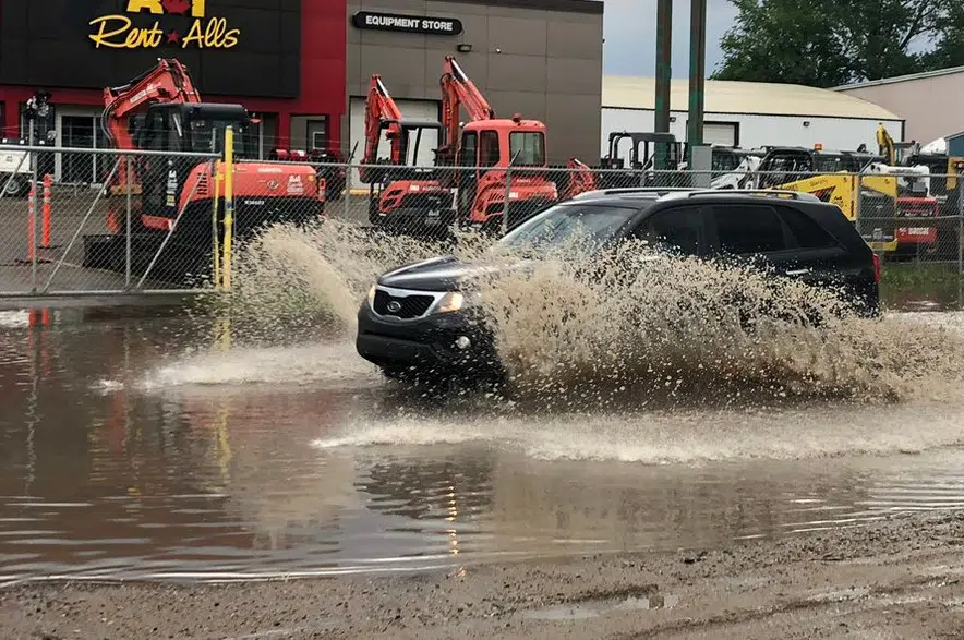 Heavy downpour pummels Regina again | 980 CJME