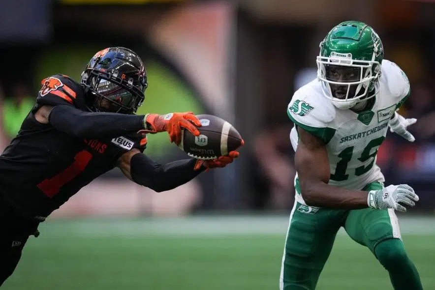 Riders lose 19-9 to Lions in Fine’s first start of 2023 | 980 CJME