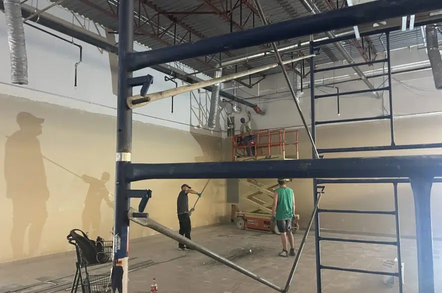 New playground, arcade under construction at Victoria Square mall | 980 ...