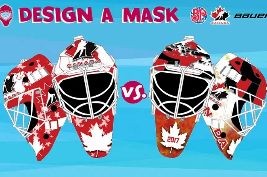 Annaheim, Sask. boy's mask is a finalist for World Juniors | 650 CKOM