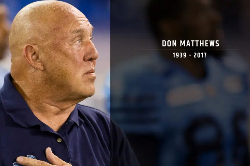 Legendary CFL coach Don Matthews dead at age 77 | 650 CKOM