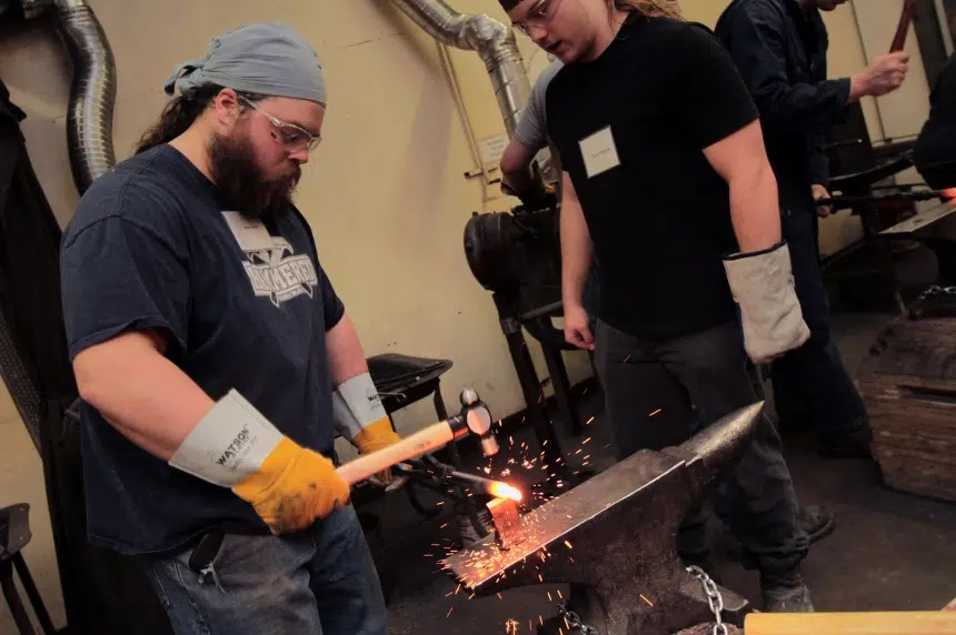 Forging the future: WDM celebrates 100th blacksmithing course | 650 CKOM