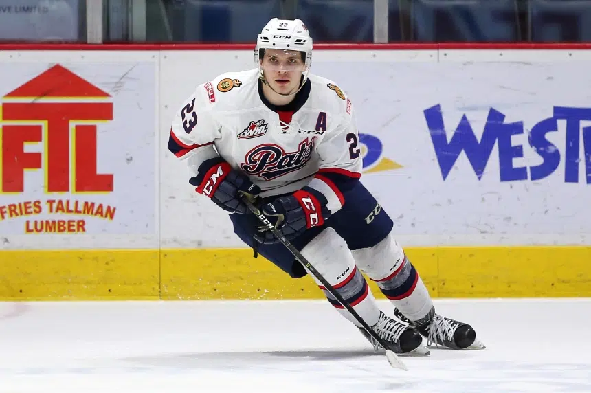 Sam Steel hits 50 goals in Pats' 7-1 routing of the Wheat Kings | 650 CKOM