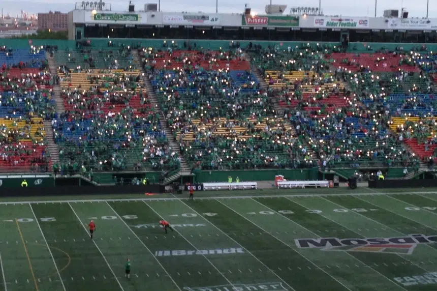 Confetti cannon causes power outage at Mosaic Stadium | 650 CKOM