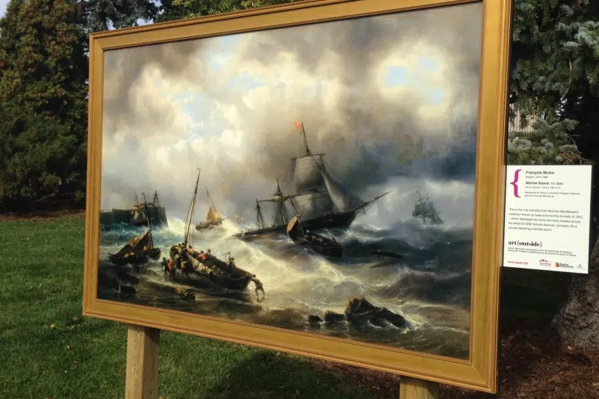 Mackenzie Art Gallery putting paintings outside | 650 CKOM