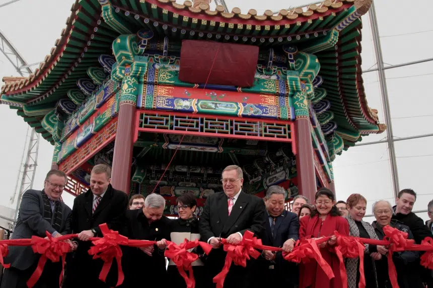 A beautiful Ting; Chinese community unveils new gazebo | 650 CKOM
