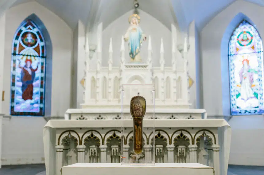 Religious relic national pilgrimage stops in Saskatoon | 650 CKOM