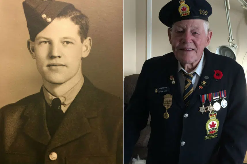 Community, air force help mark Sask. veteran’s 100th birthday | 650 CKOM