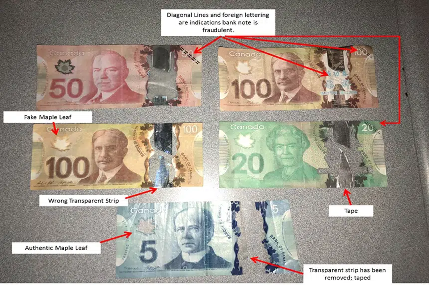 Police warn of counterfeit cash in Saskatoon | 650 CKOM
