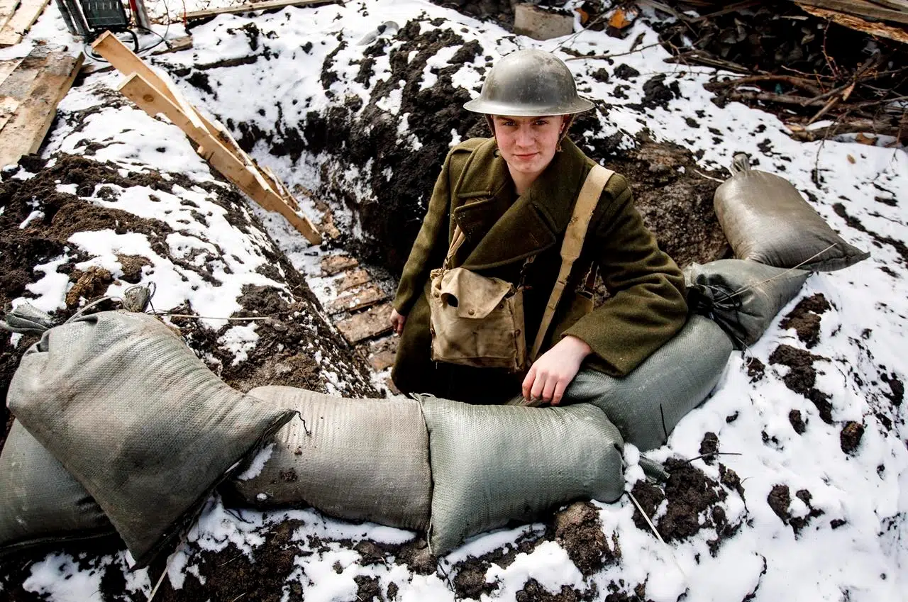 Teen sleeps in backyard First World War trench for school social ...