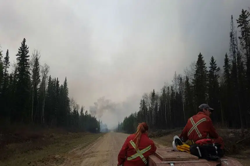 Wildfire near Waterhen Lake prompts evacuations | 650 CKOM