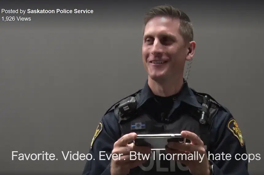 Not-so-Mean Tweets: Police follow up on viral lip-sync video | 650 CKOM