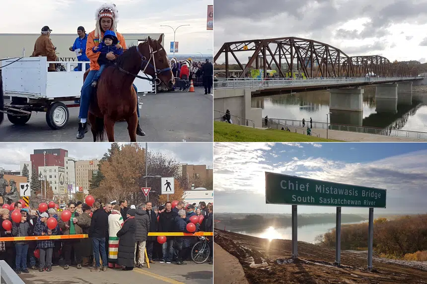 Saskatoon celebrates pair of bridge openings | 650 CKOM