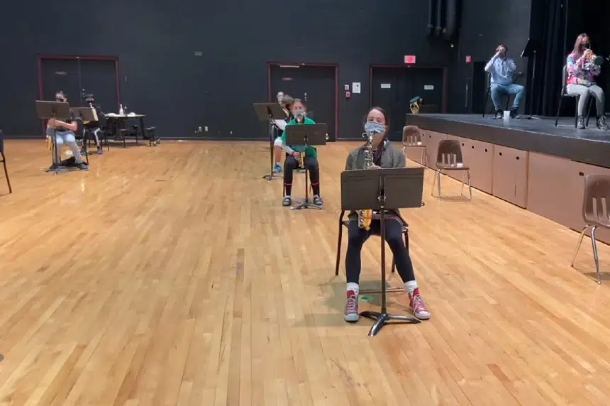 Marion Graham band students’ video is music to the ears | 650 CKOM