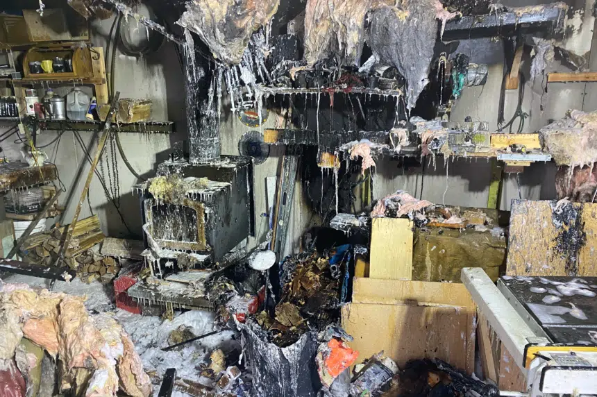 Hot ashes ignite Saskatoon garage fire | 650 CKOM