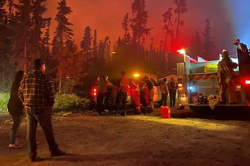 Half of Stanley Mission residents told to evacuate due to wildfire ...