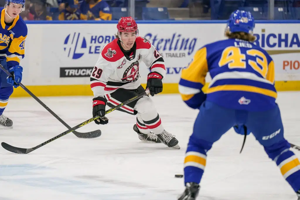 Warriors edge Blades to open home-and-home series | 980 CJME