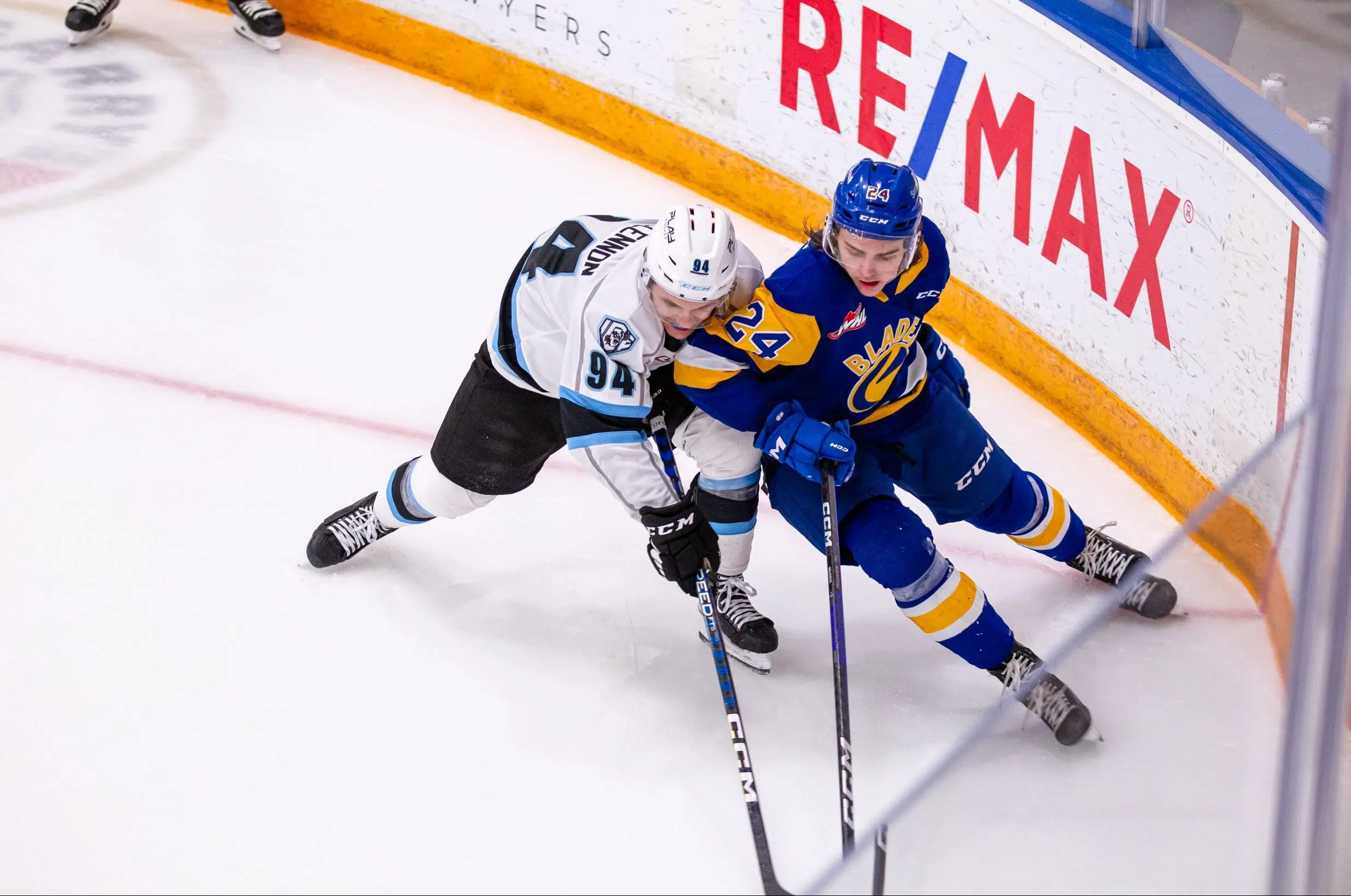 Blades fall short against Ice in Winnipeg | 980 CJME